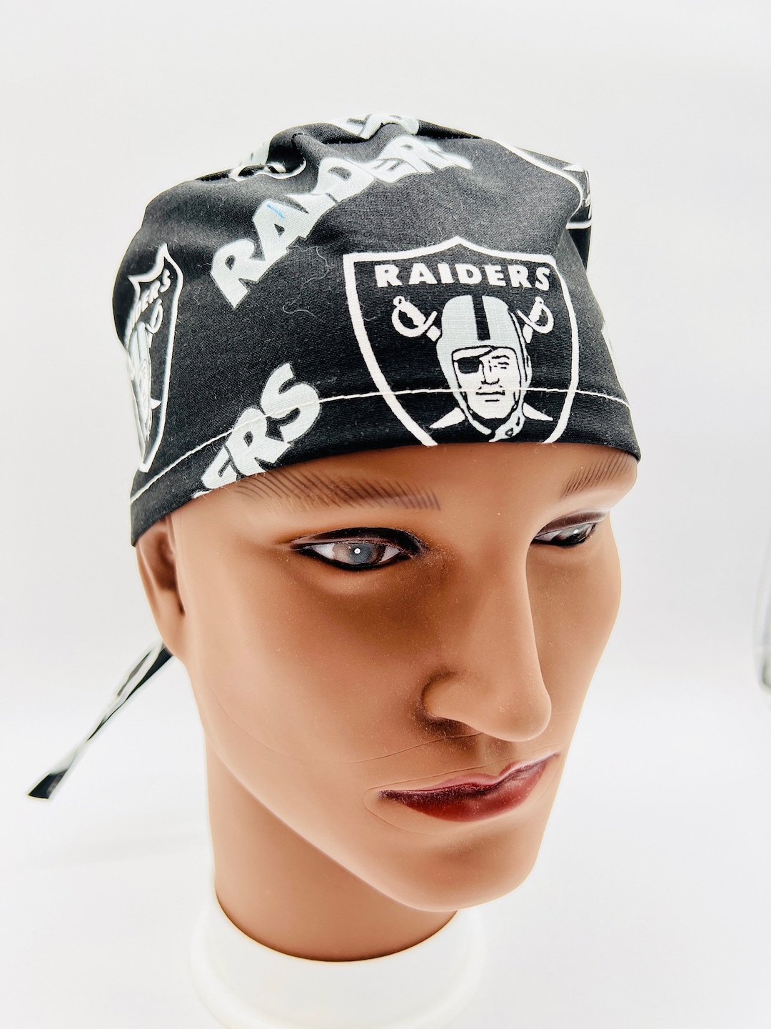 Raiders Scrub Cap, Men's Surgical Cap, Women's Surgery Cap, Euro Scrub ...