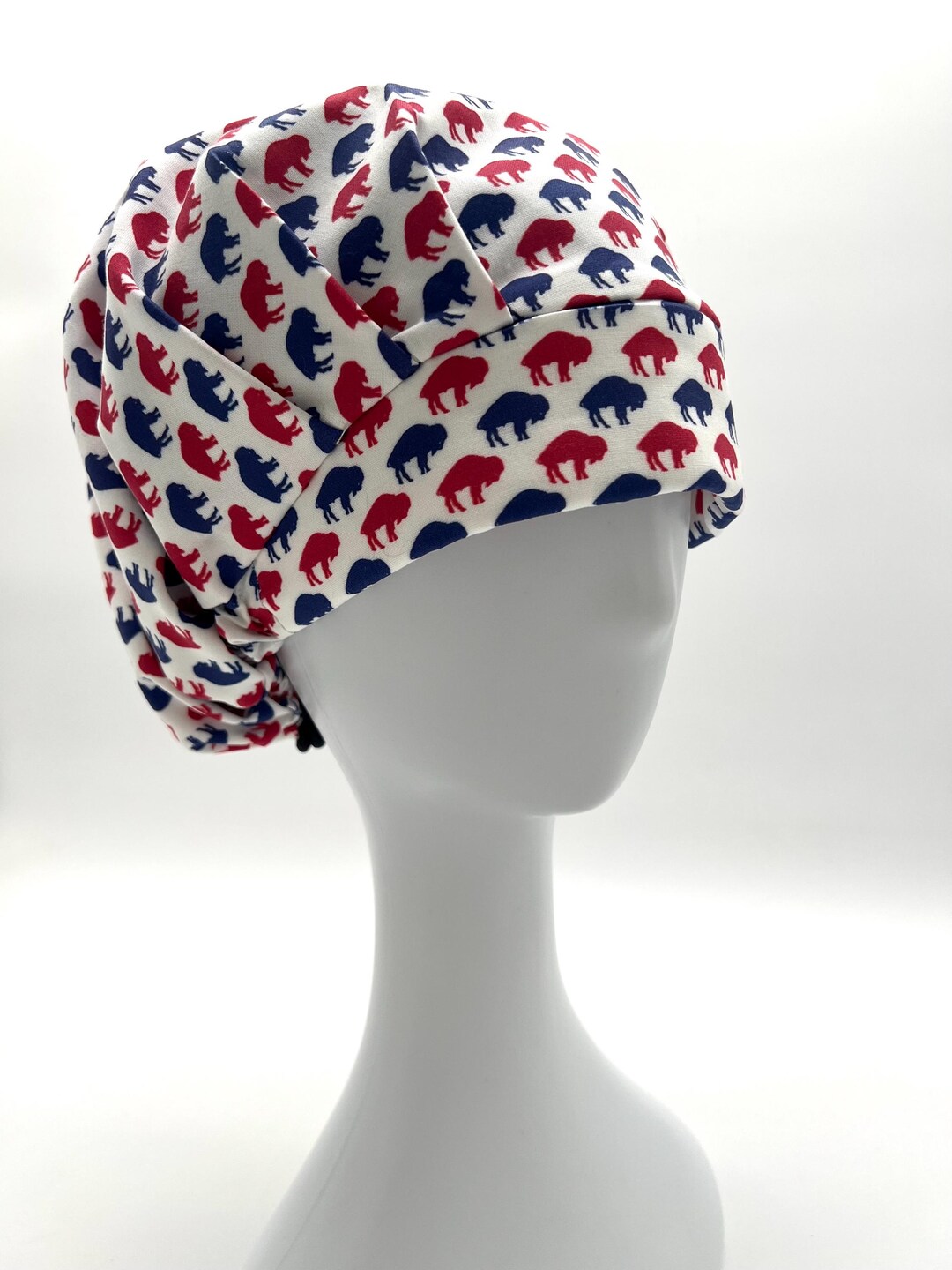Buffalo Bills Scrub Cap: Bouffant, Ponytail, or Surgical Style - Etsy
