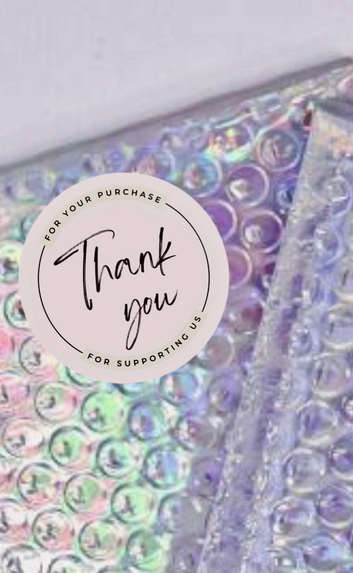 Thank You Sticker Aesthetic Packaging Neutral Small Business - Etsy