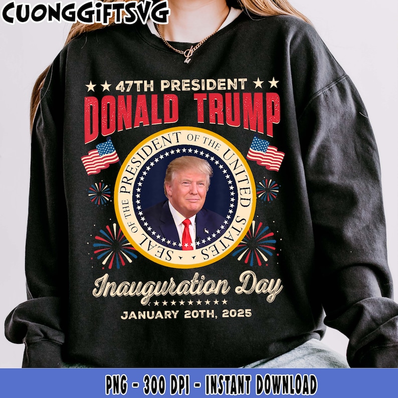 Donald Trump Inauguration Day 2025 Png, 47th US President Inauguration ...