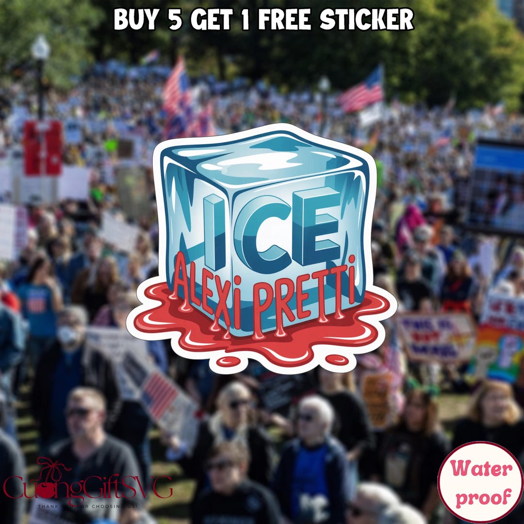 ICE Alex Pretti Sticker Stickers/magnet: Minneapolis Resistance, I ...