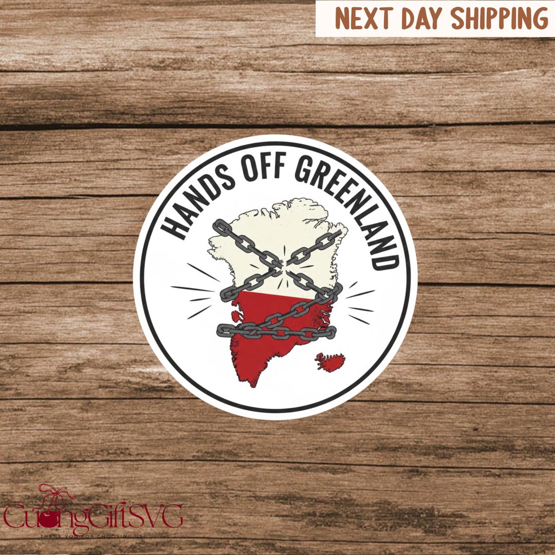 Hands off Greenland Sticker/car Magnet, Greenland is Ours Decal ...
