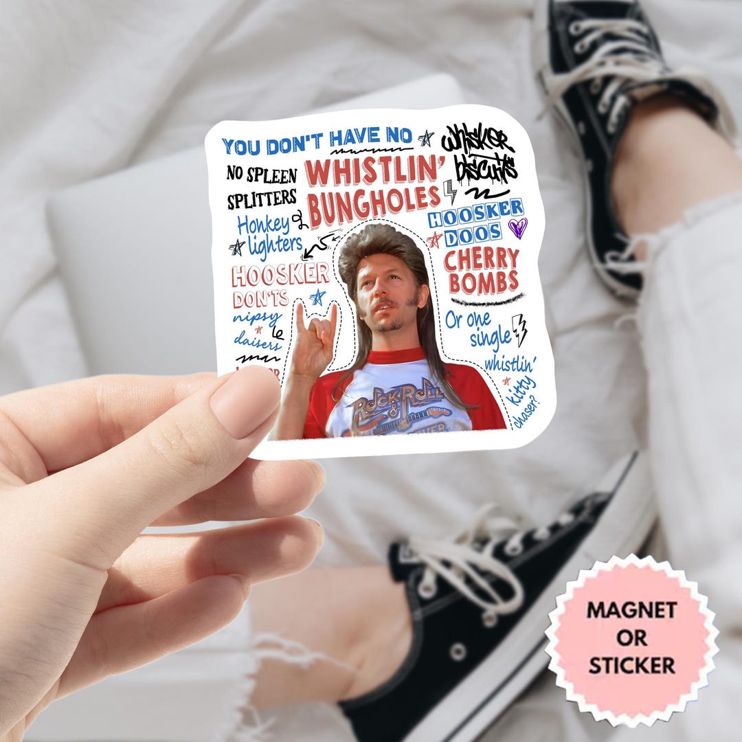 4th of July Merica Tour Joe Dirt Sticker, Joe Dirt 4th of July Sticker ...