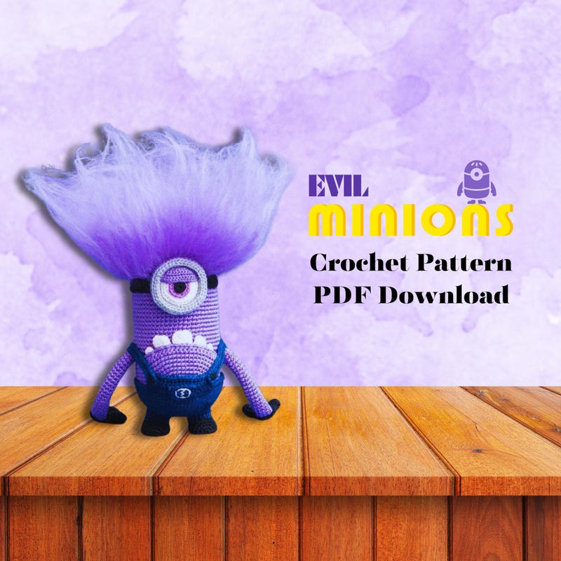 Crochet Evil Minion - Etsy