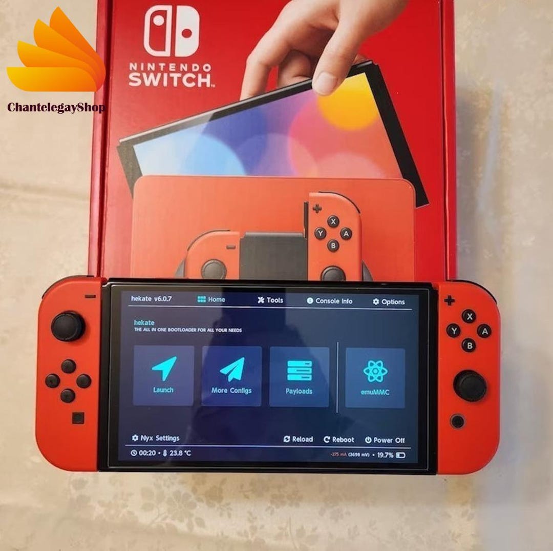 Modded Nintendo Switch OLED, Nintendo Switch Lite, Nintendo Switch ...
