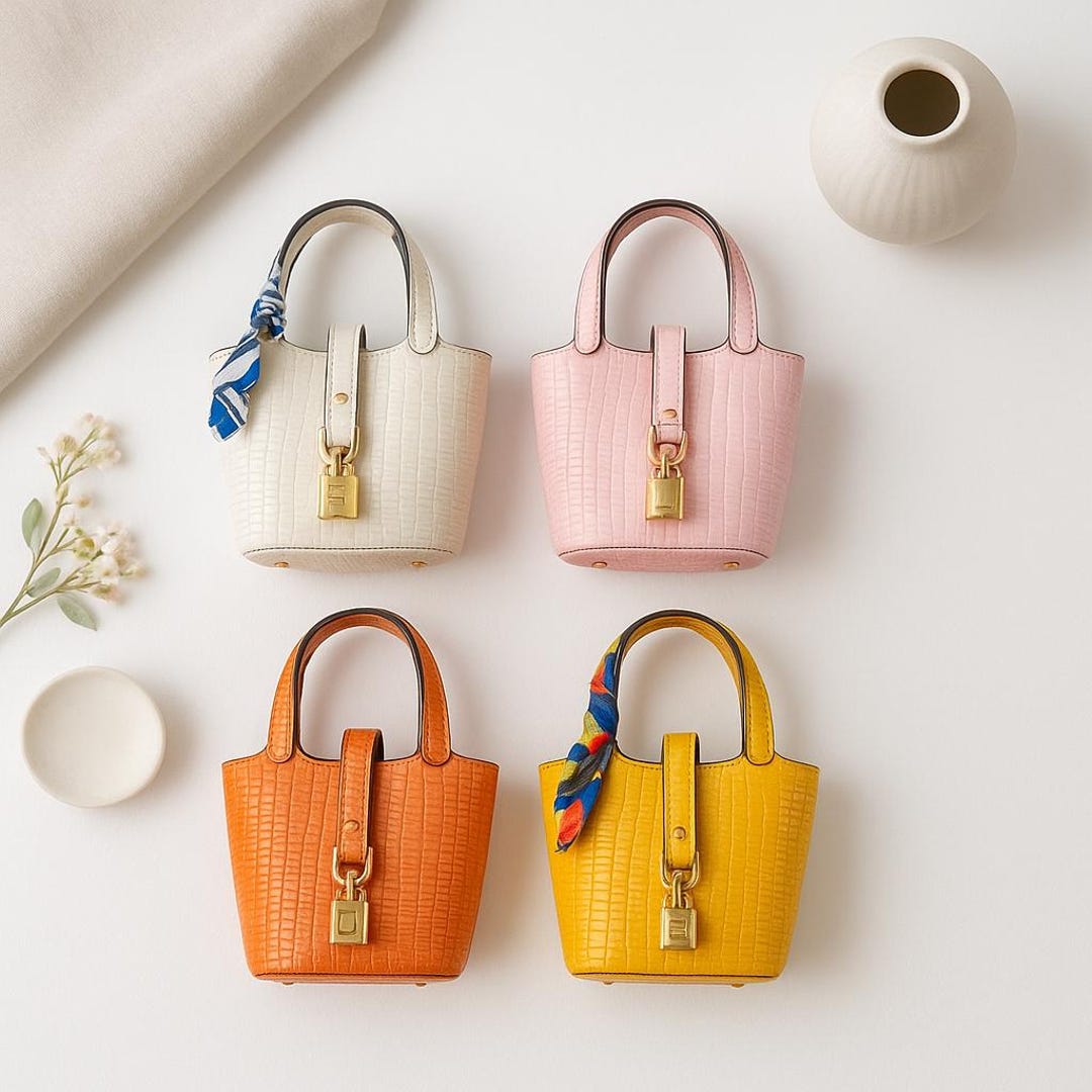 Fashionable Mini Bag Charm | Stylish Pendant Keychain | Chic Purse ...