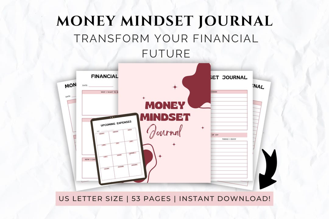 Printable Money Mindset Journal: Transform Your Financial Future PDF ...