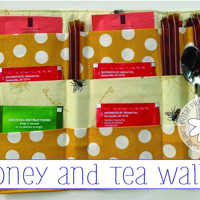 Tea Wallet Pattern - Etsy