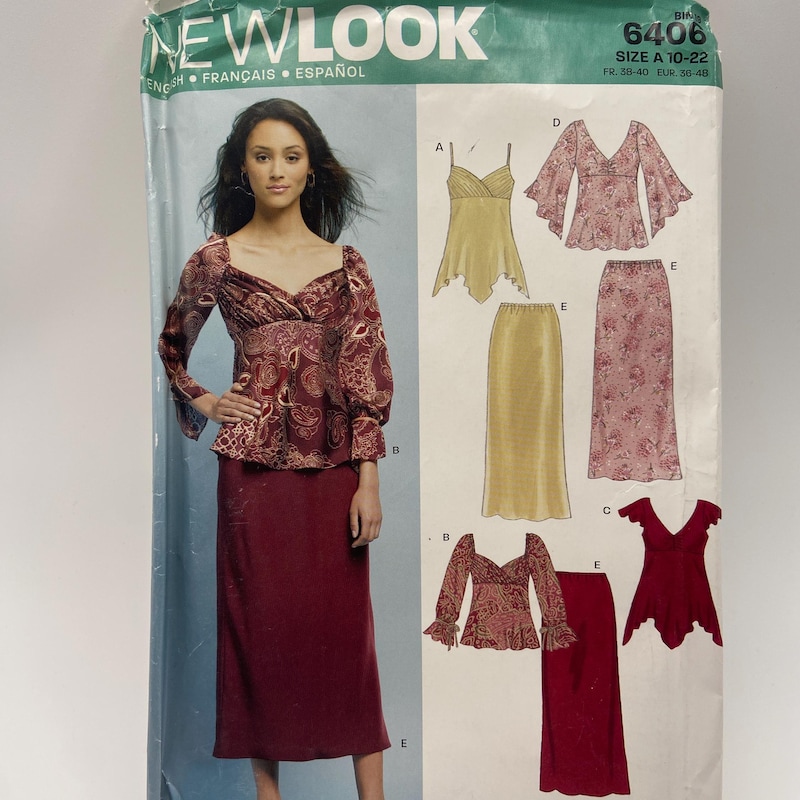 New Look Sewing Patterns - Etsy