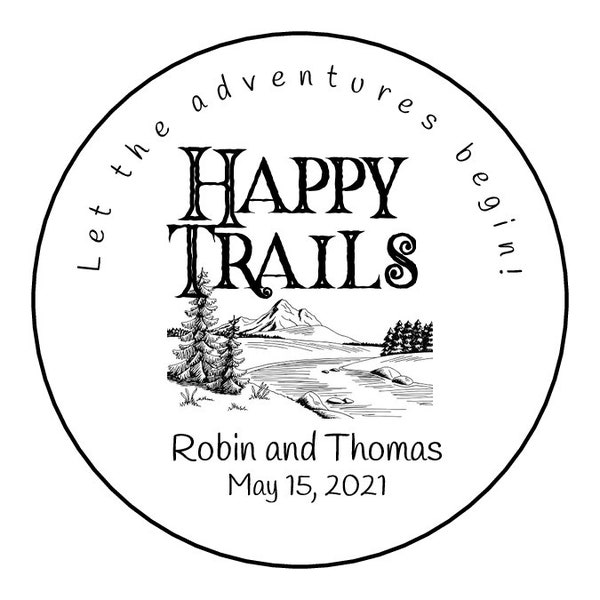 Happy Trails Party - Etsy