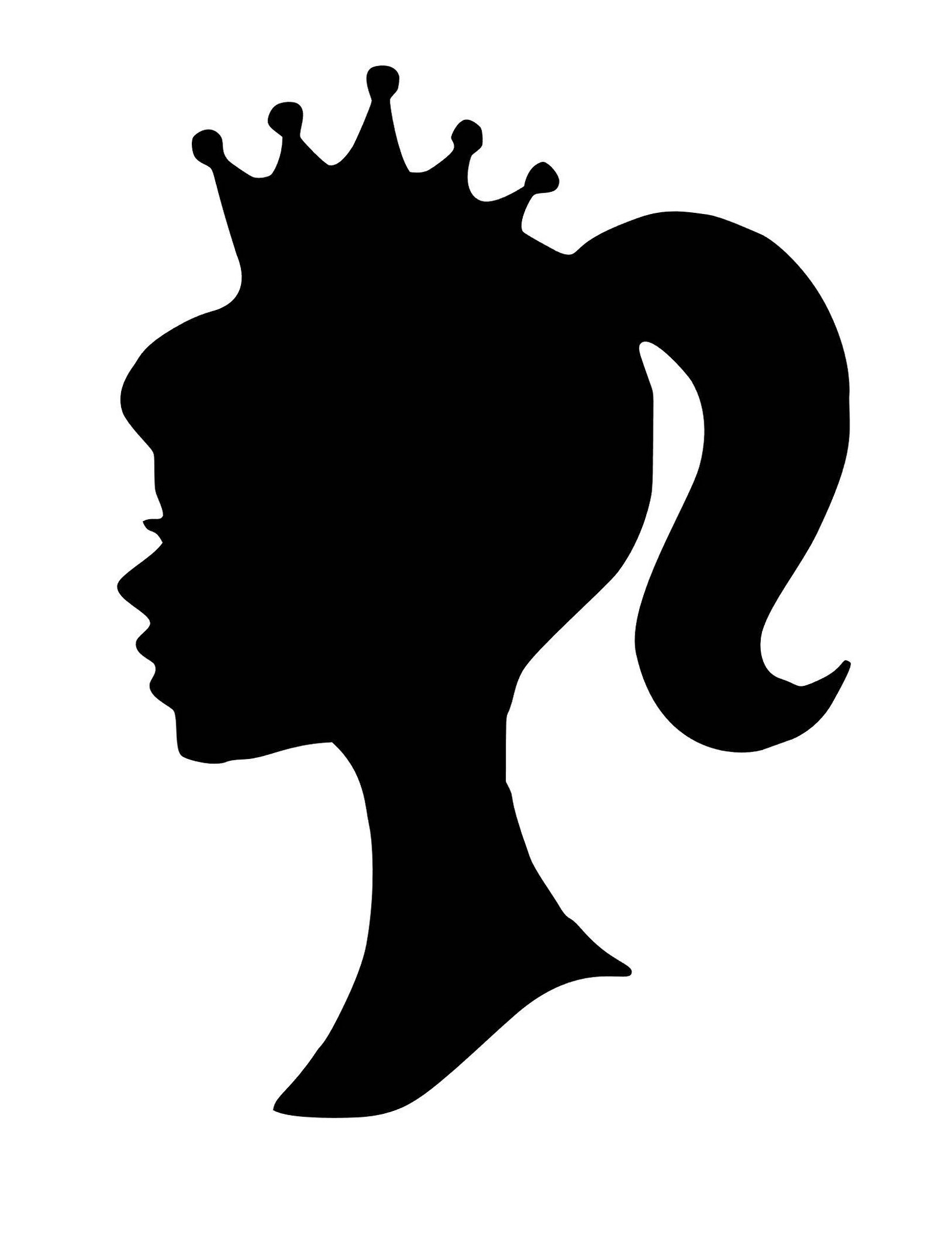 Barbie Birthday with crown adhesive vinyl DIY | Etsy