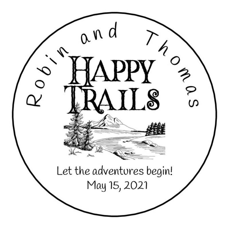 Happy Trails Party - Etsy