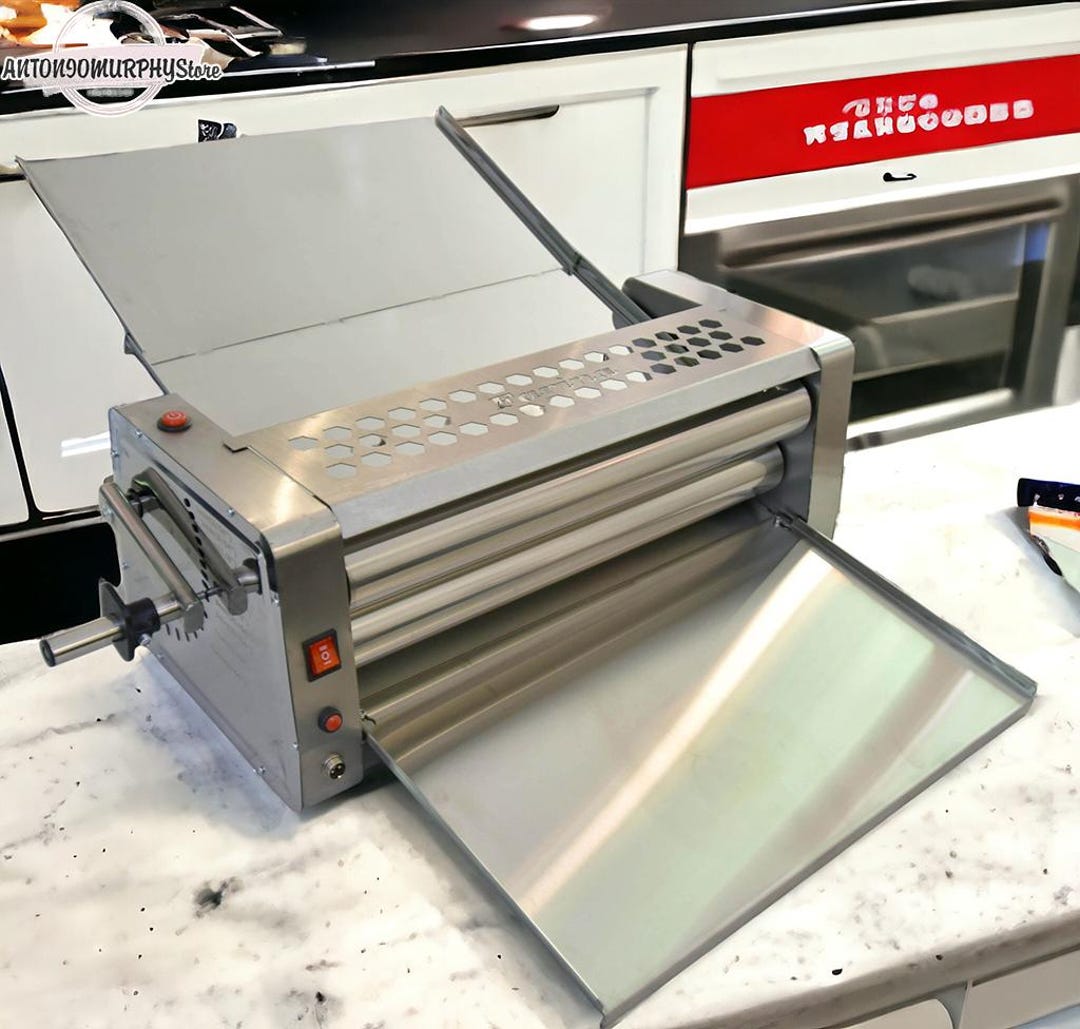 Home Use Electric Dough Sheeter Machine, Automatic Dough Roller, Pastry ...