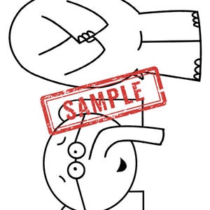 Elephant and Piggie Paper Bag Puppet Craft (printable) - Etsy