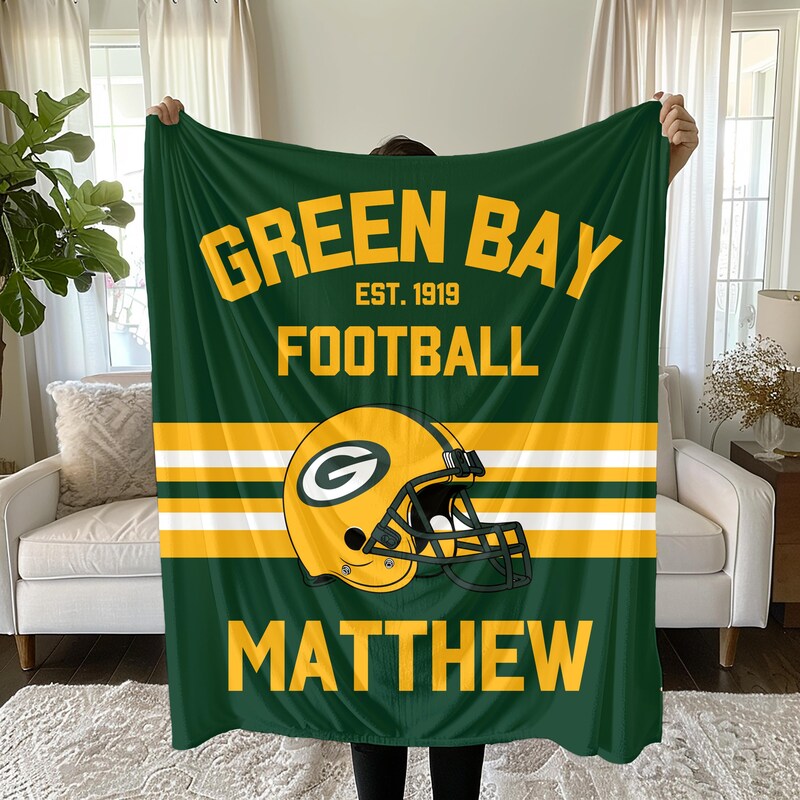 Packers Blanket - Etsy