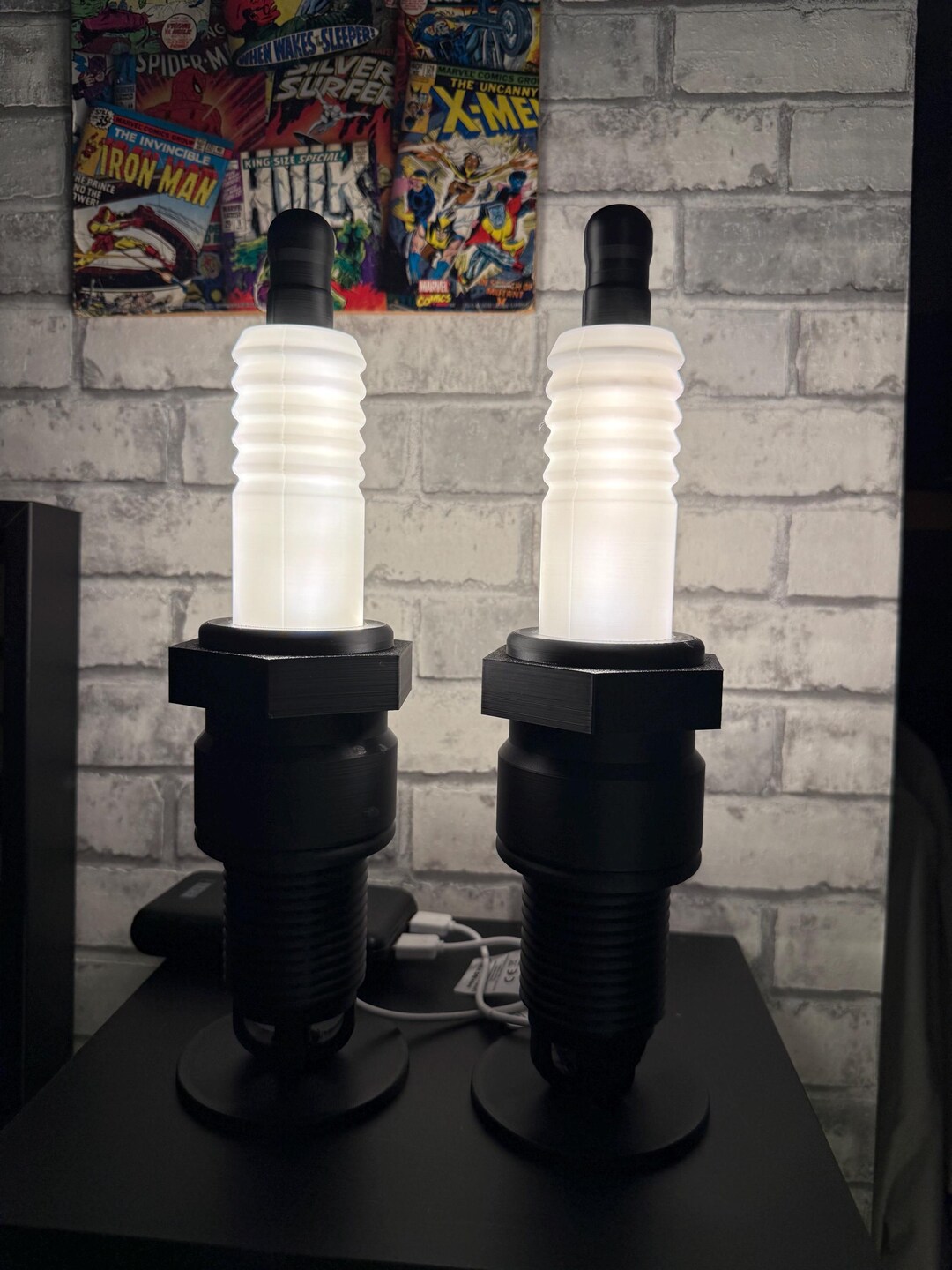 Spark Plug Lamp - Etsy