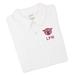 Boys Razorback Monogram Polo Shirt Football Game Day - Etsy