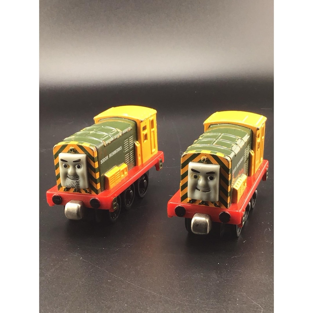 Thomas and Friends Take-n-play Along Vtg 2005 Twin Train Iron 'arry ...