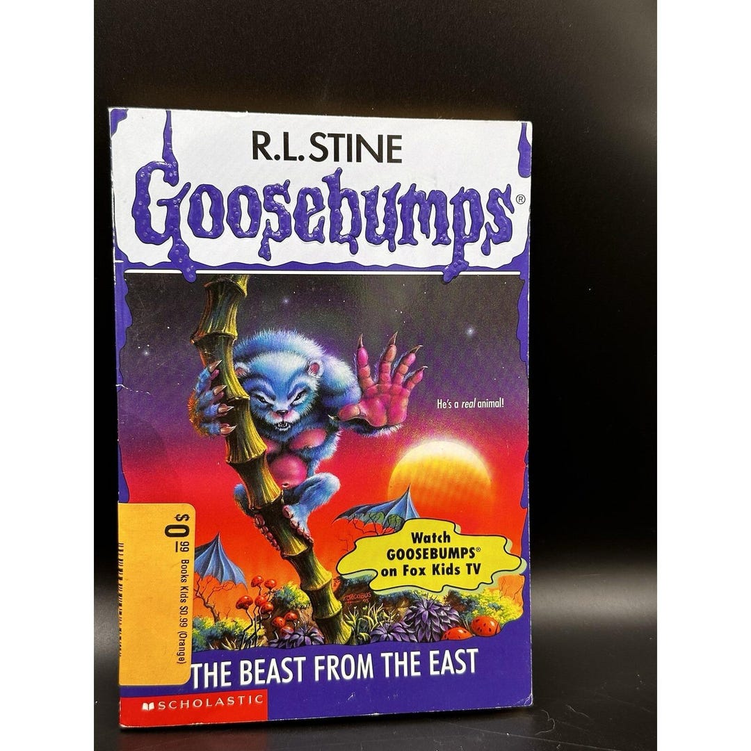 Goosebumps #43 the Beast From the East TRUE 1st Print Edition RL Stine ...