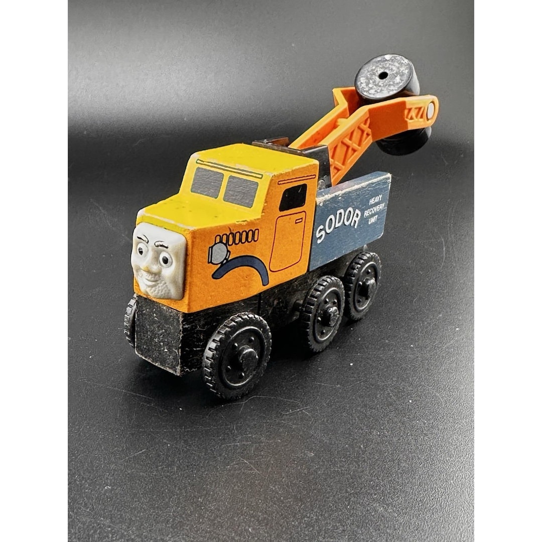 Thomas & Friends Wooden Railway Butch Vtg 2003 Train Magnetic Wrecker ...