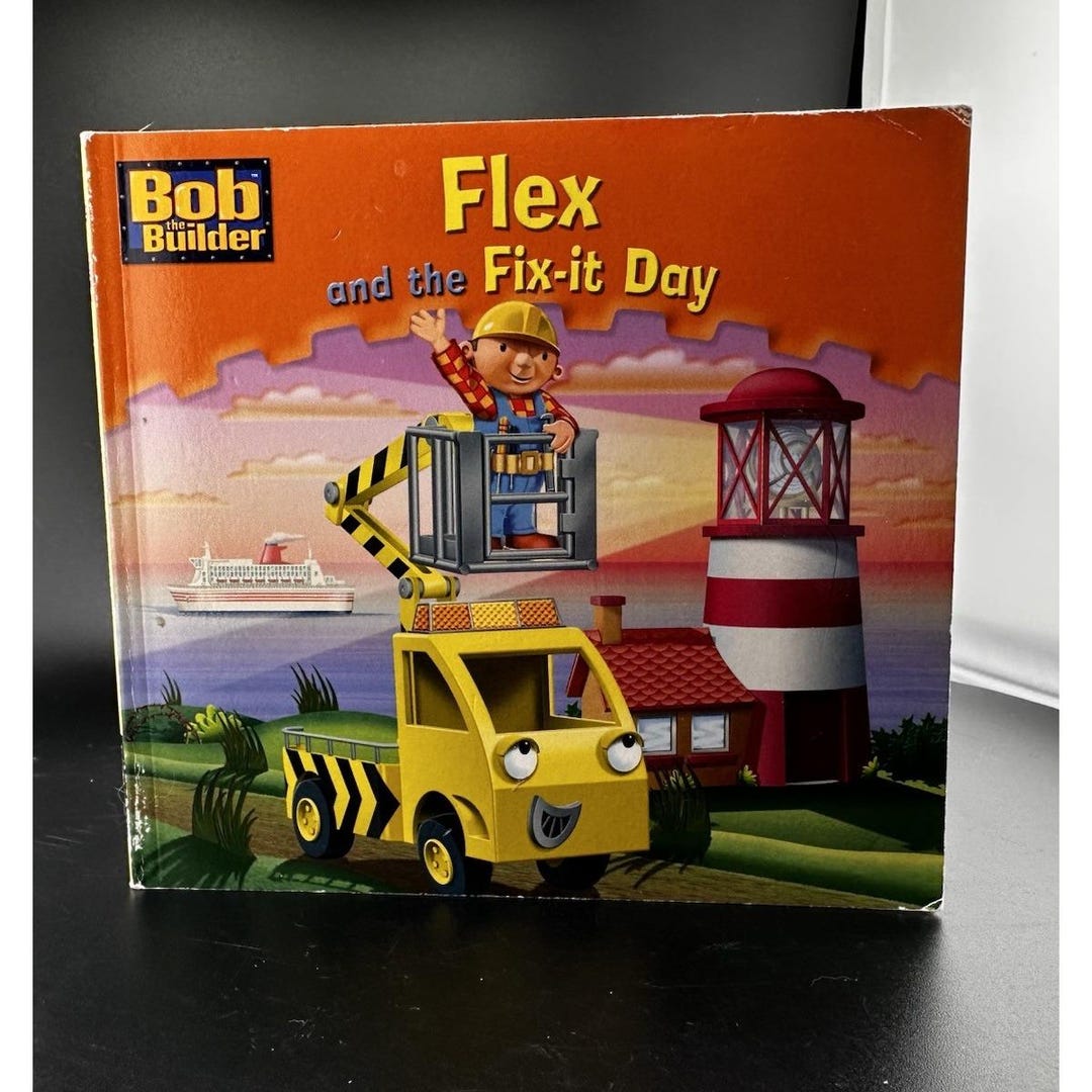 Flex and the Fix-it Day Bob the Builder SC Book 1st Ed UK Italy Printed ...