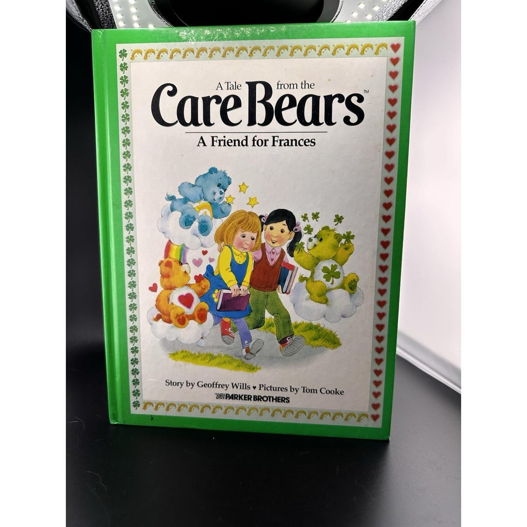 A Tale From the Care Bears A Friend for Frances 1983 Vtg HC Parker ...