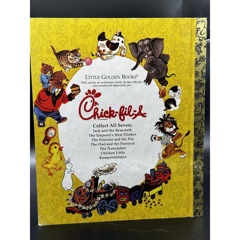 The Nutcracker Little Golden Book Hardcover Vintage Chick Fil A Never Been Used - Etsy