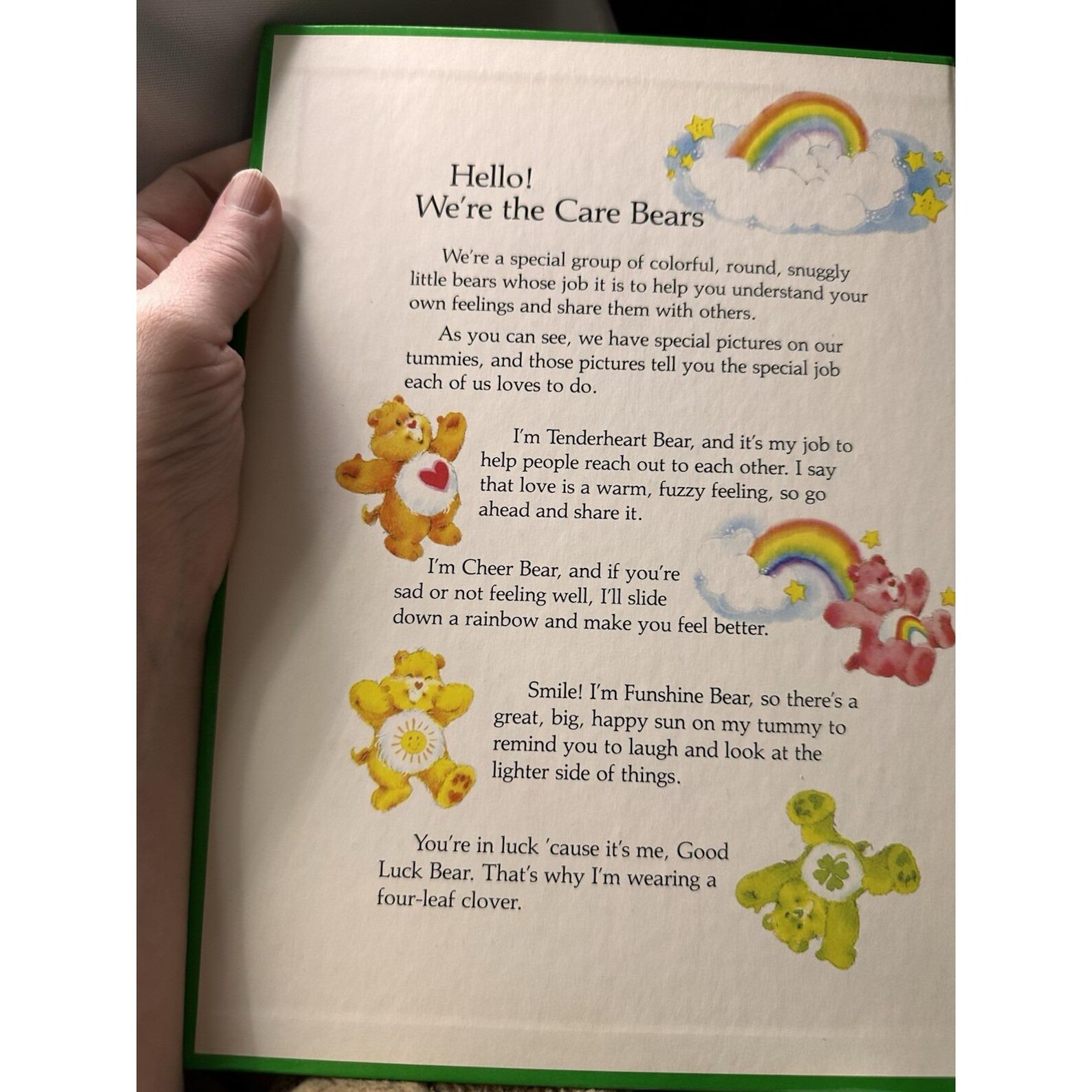 A Tale From the Care Bears A Friend for Frances 1983 Vtg HC Parker ...