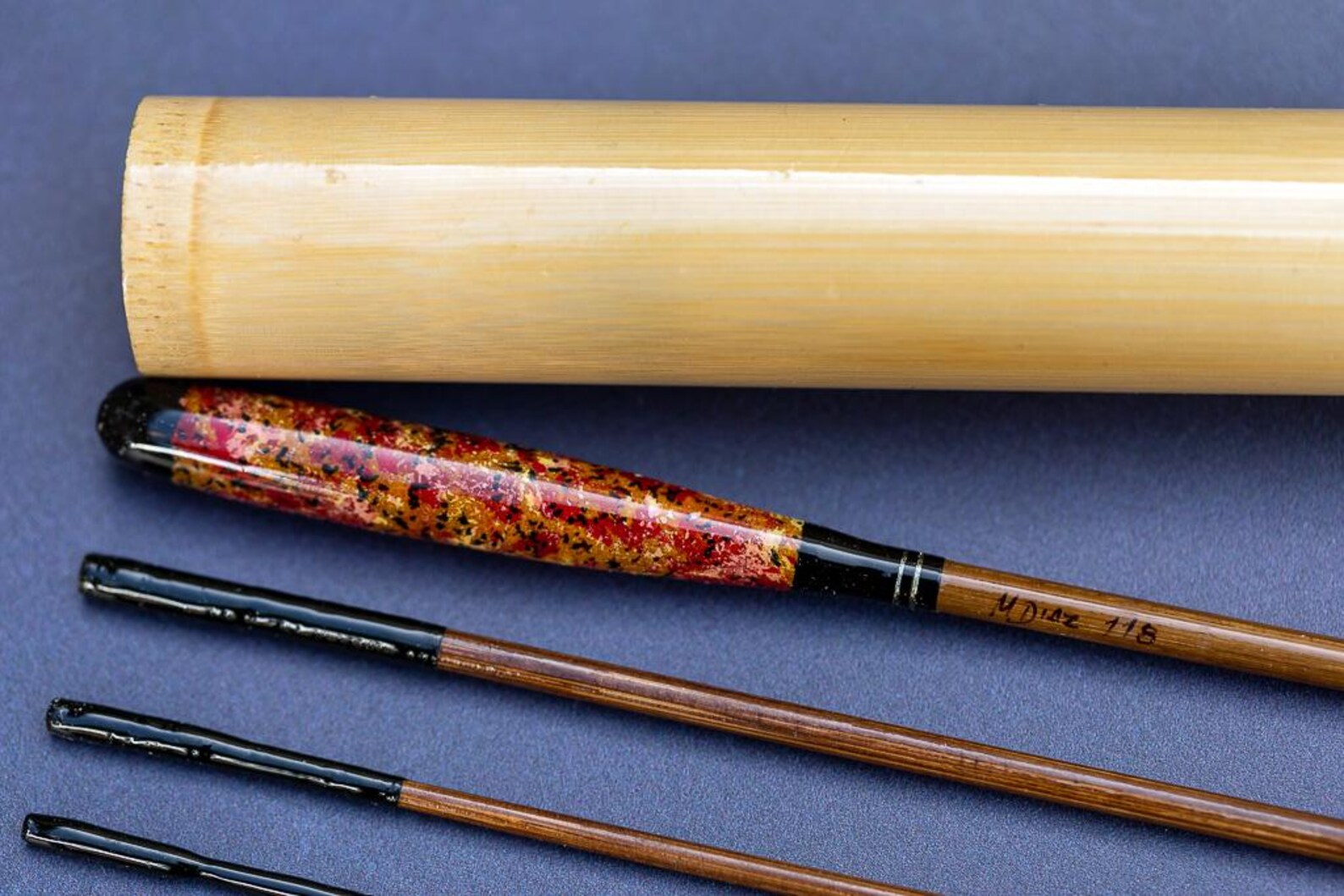 Handmade Tanago Bamboo Rod 118 for Fly Fishing Fly Casting - Etsy