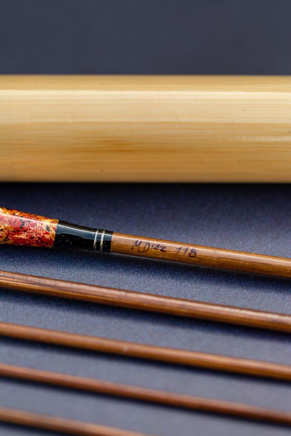 Handmade Tanago Bamboo Rod 118 for Fly Fishing Fly Casting - Etsy