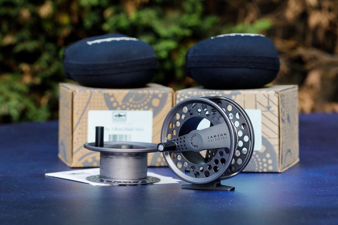 Lamson Reel Y Spool Hard Alox – V3 ( WF7) Fly Fishing Fly Casting Reel ...