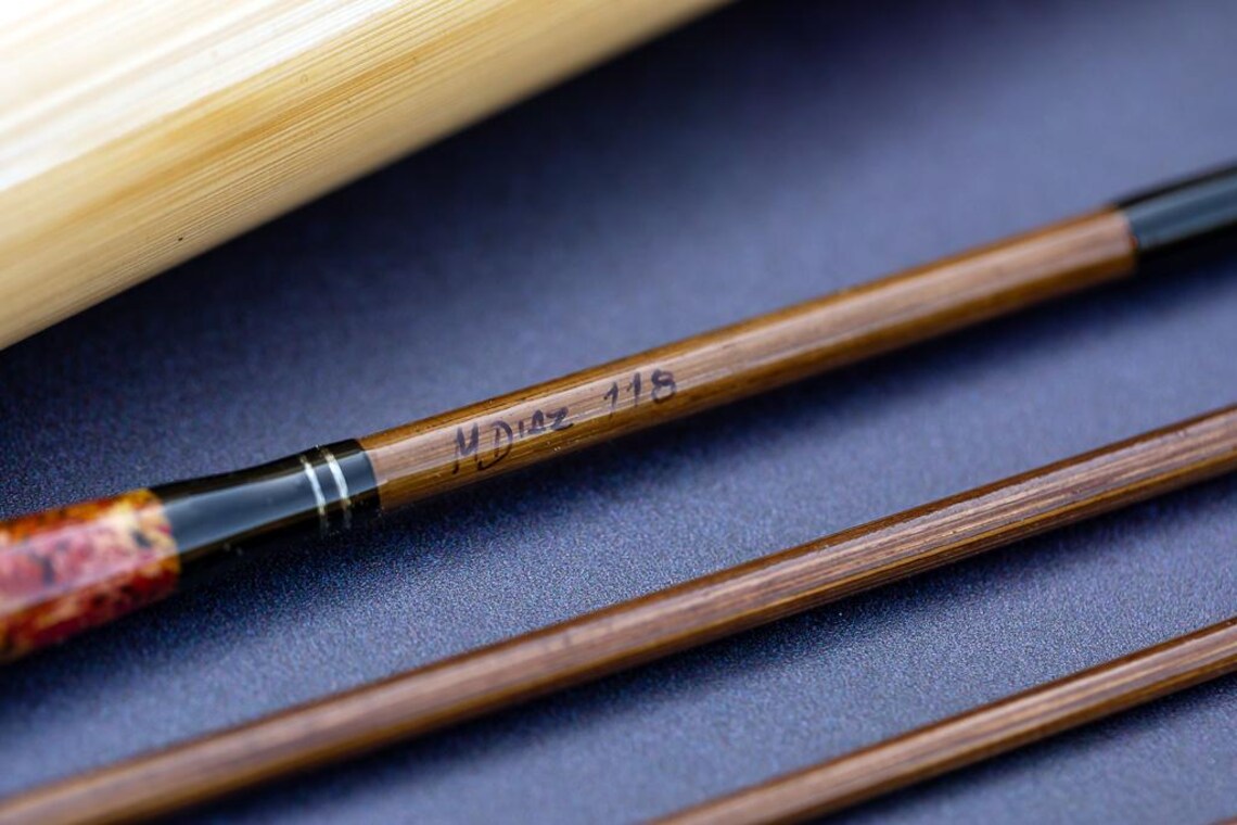 Handmade Tanago Bamboo Rod 118 for Fly Fishing Fly Casting - Etsy