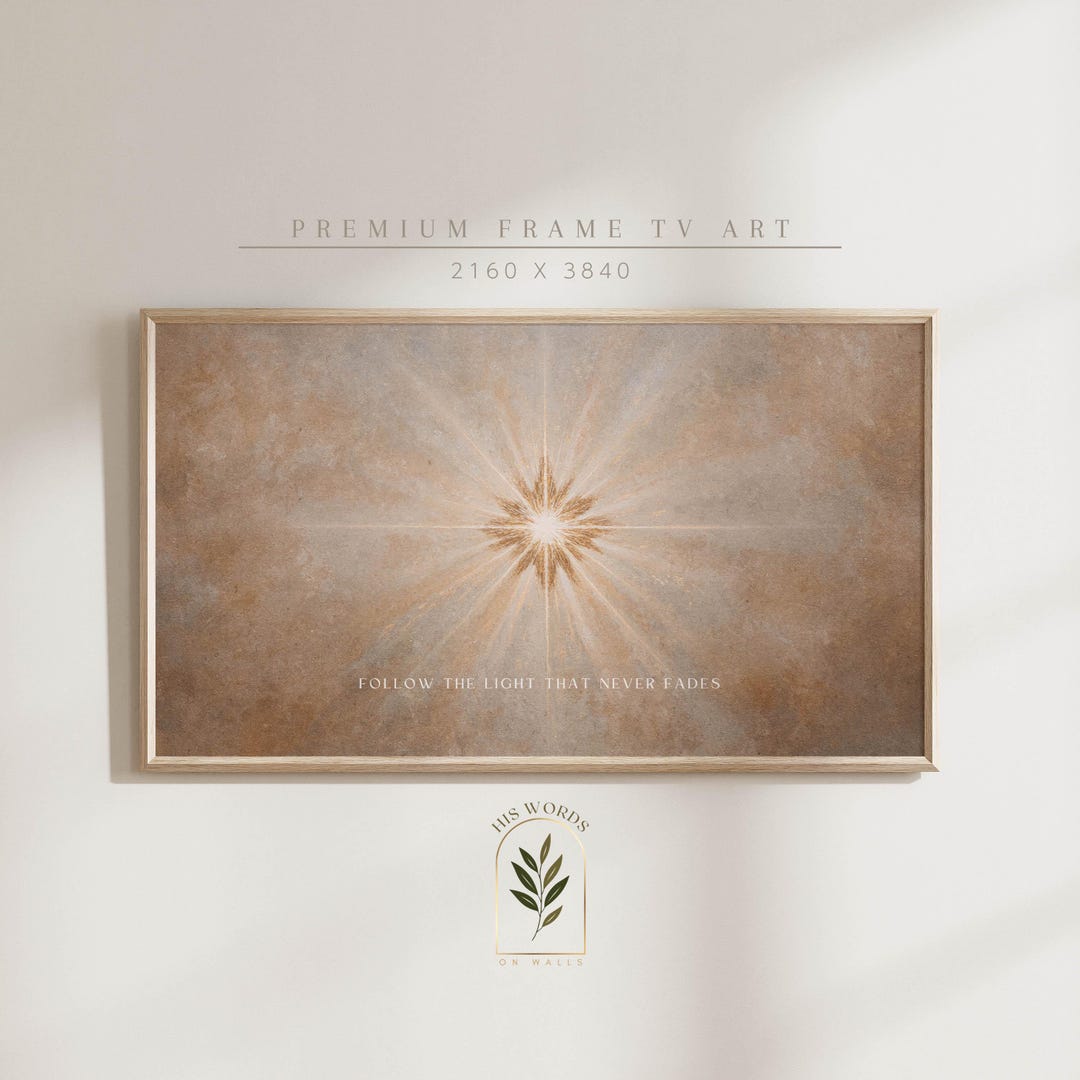 Religious Art Christian Decor Samsung Frame Tv Art, Neutral Wall Art Be ...