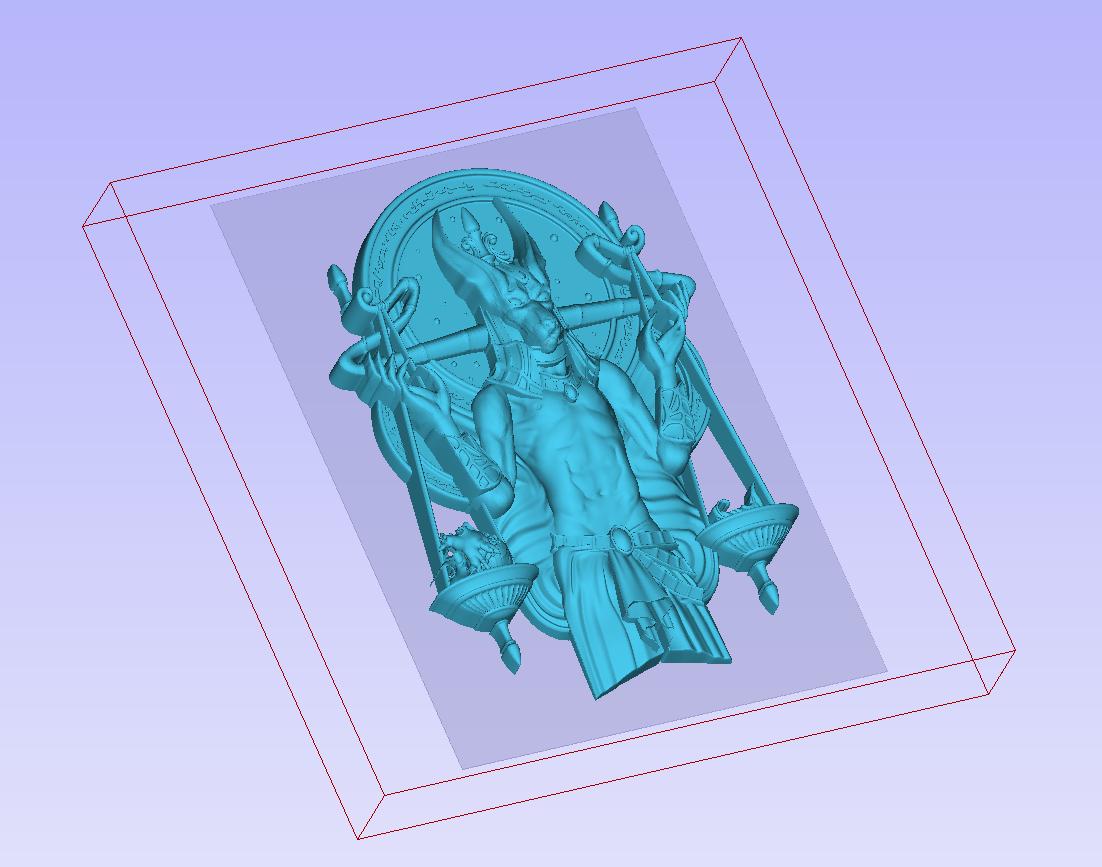 Anubis Egyptian God STL Pack CNC Router 3D Files - Etsy