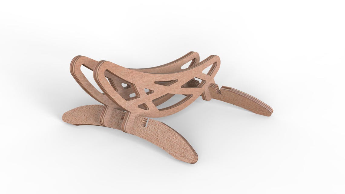 Wood Bike Stand, Bike Floor Holder, Bike Rack, Cnc Bike Stand, CNC ...
