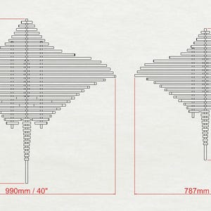 Parametric Home Wall Decoration Stingray Plywood, MDF CNC Router and ...