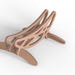 Wood Bike Stand, Bike Floor Holder, Bike Rack, Cnc Bike Stand, CNC ...