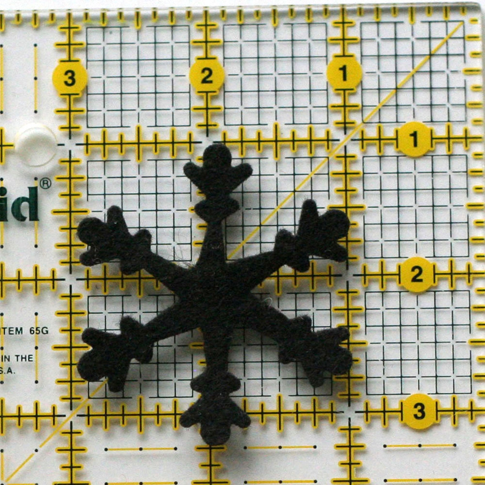 Wool Blend Felt Snowflake Combo Pack 24 Snowflakes Sets | Etsy