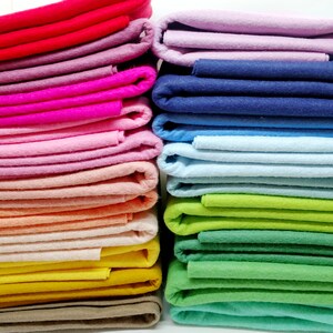 Felt by the Yard Three 3 Yards of Wool Blend Felt DIY - Etsy