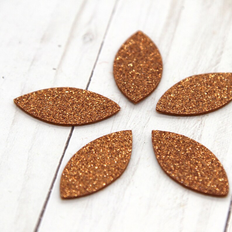 Copper Glitter Glitter Wool Felt Sheets You Choose Size | Etsy