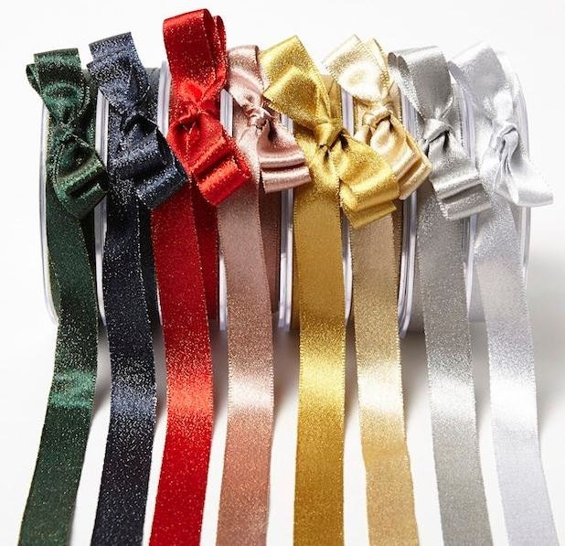 Two Tone Sparkle Ribbon Green/gold 5/8 Inch You Choose | Etsy