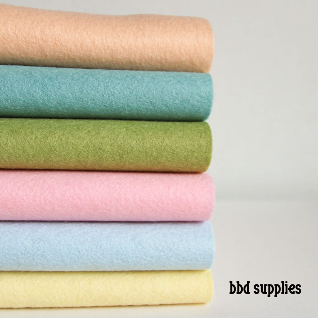 Wool Dream Wool Blend Felt Sheets 6 Sheets - Etsy