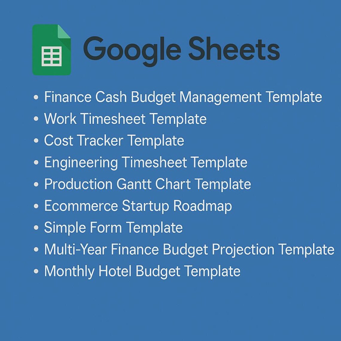 Timesheet and Hotel Budgeting Bundle for Staff Scheduling, Expense ...