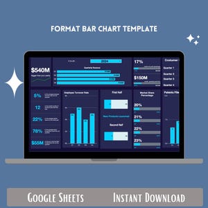 Format Bar Chart Template, Professional Data Visualization, Easy ...