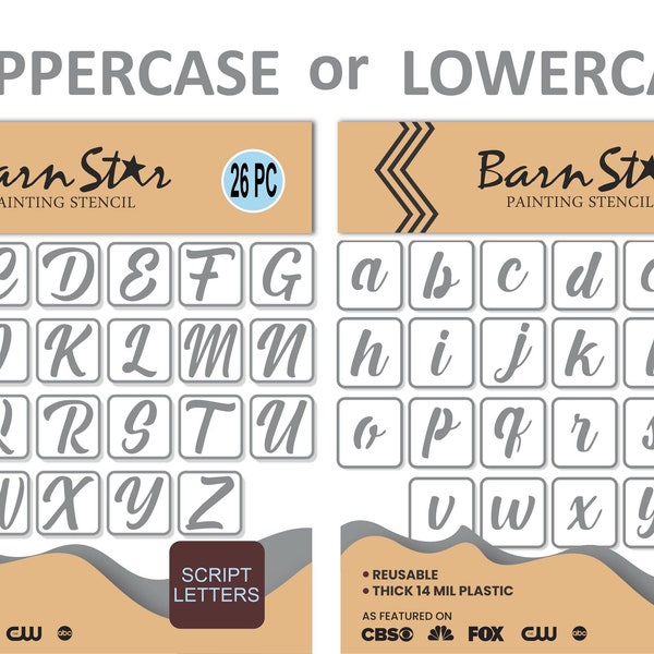 Cursive Wood Letter - Etsy