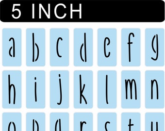 5 Inch Letters - Etsy