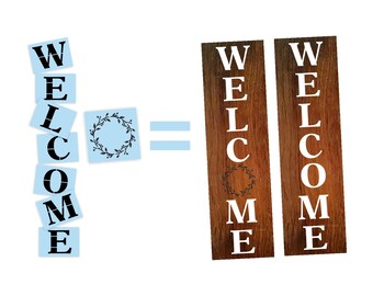 Stencils for wood signs | Etsy