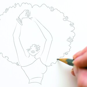 Canvas Stencil for Paint Parties, Woman With Fancy Dress - Reusable ...