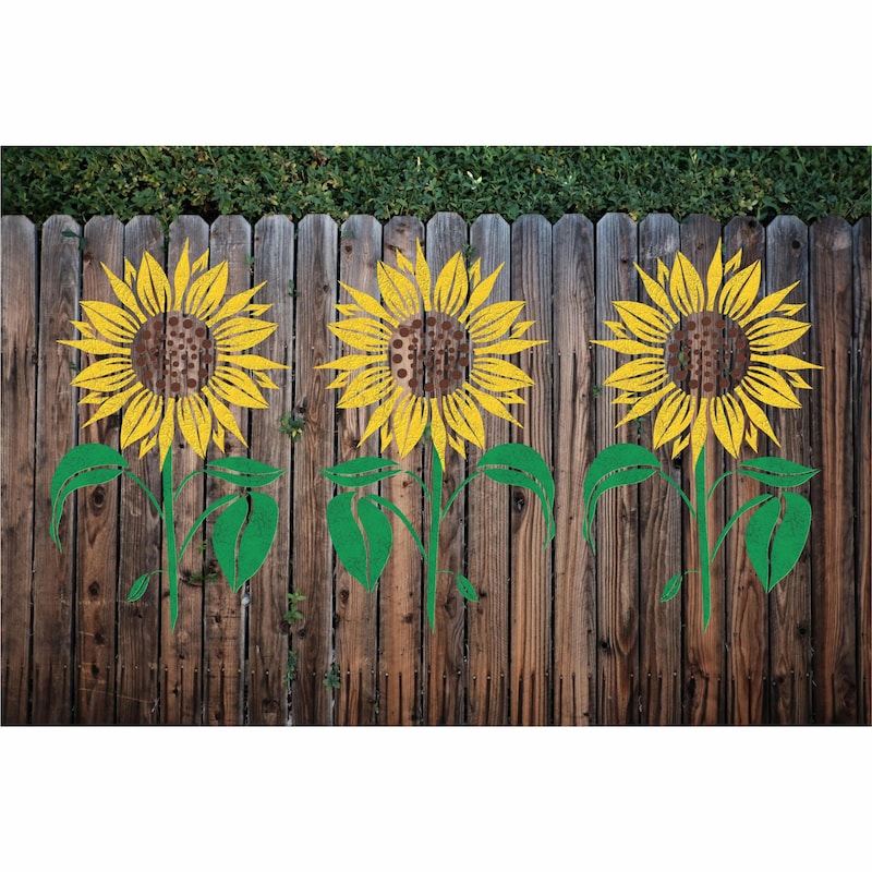 Flower Stencils Outdoor - Etsy