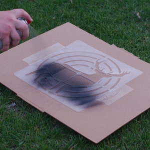 Shooting Targets STENCIL Super Bundle - Paint Your Own Practice Targets ...